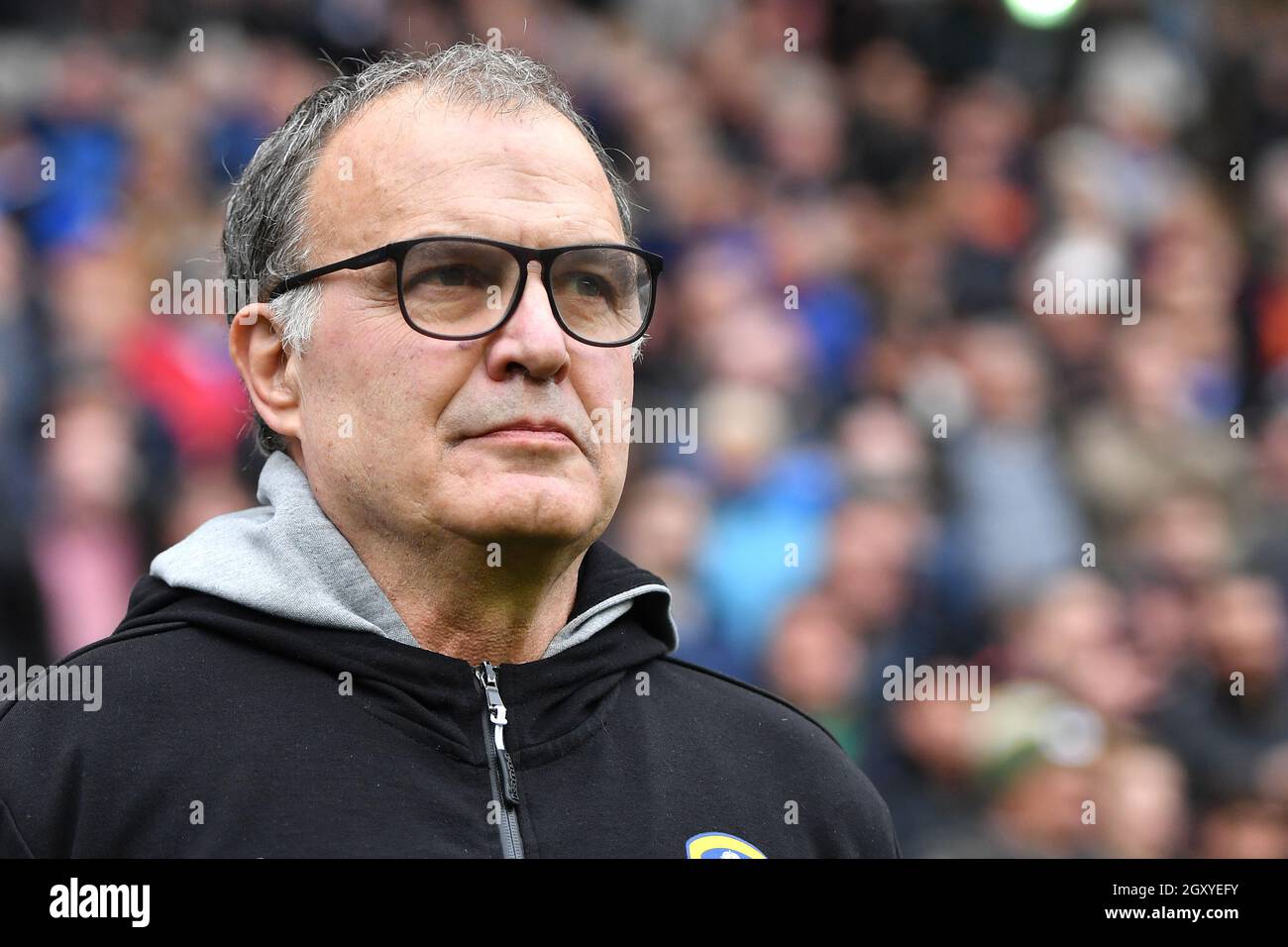 Leeds United manager Marcelo Bielsa Stock Photo - Alamy