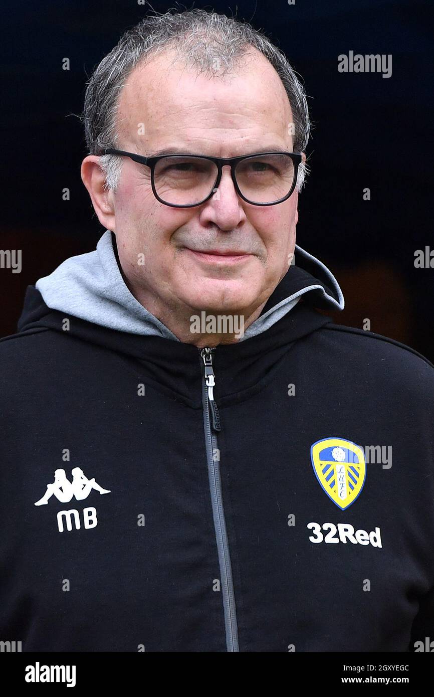 Leeds United manager Marcelo Bielsa Stock Photo - Alamy