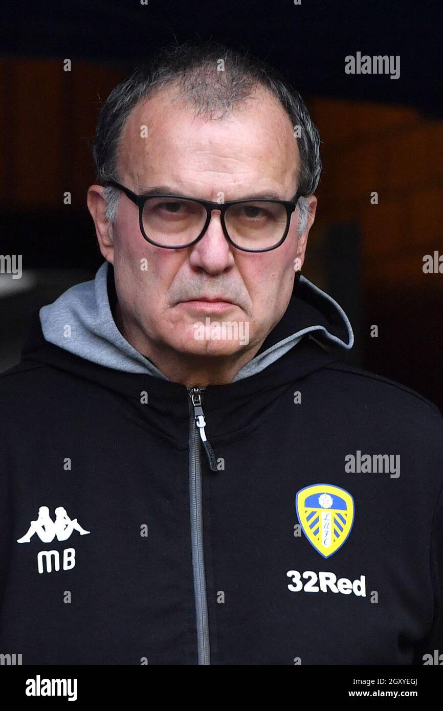 Leeds United manager Marcelo Bielsa Stock Photo - Alamy