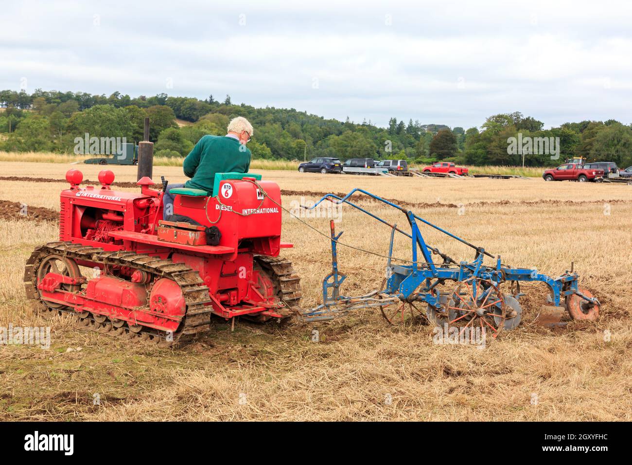 Middleshaw, Scotland - August 16, 2020 : Vintage International BTD 6 ...