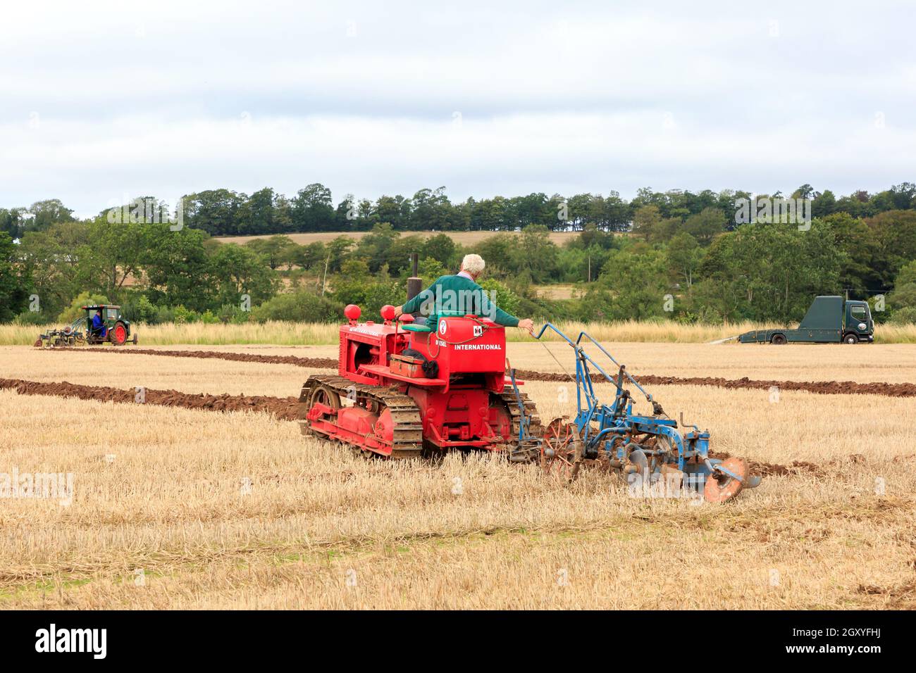 Middleshaw, Scotland - August 16, 2020 : Vintage International BTD 6 ...