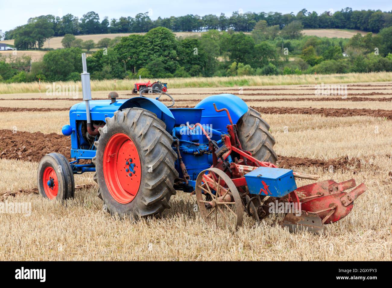 Middleshaw, Scotland - August 16, 2020 : Vintage Fordson Major tractor ...