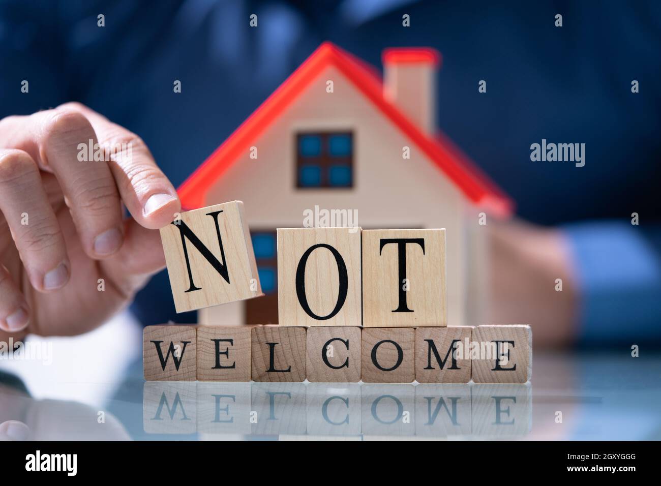 Housing Gender And Racial Discrimination. Money Gap Stock Photo - Alamy
