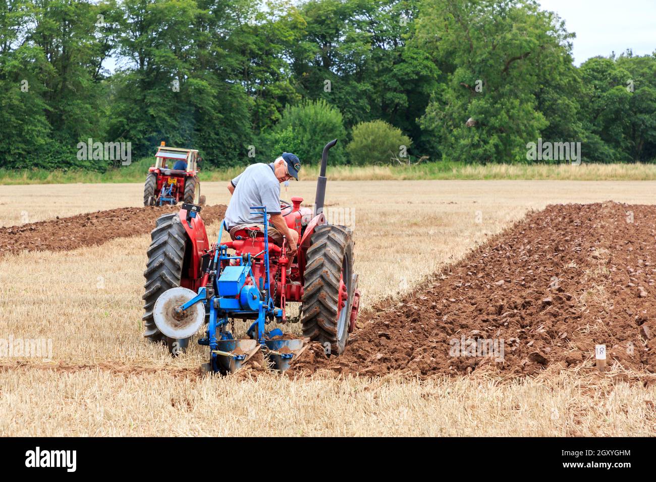 Middleshaw, Scotland - August 16, 2020 : Vintage Bolinder Munktell BM ...