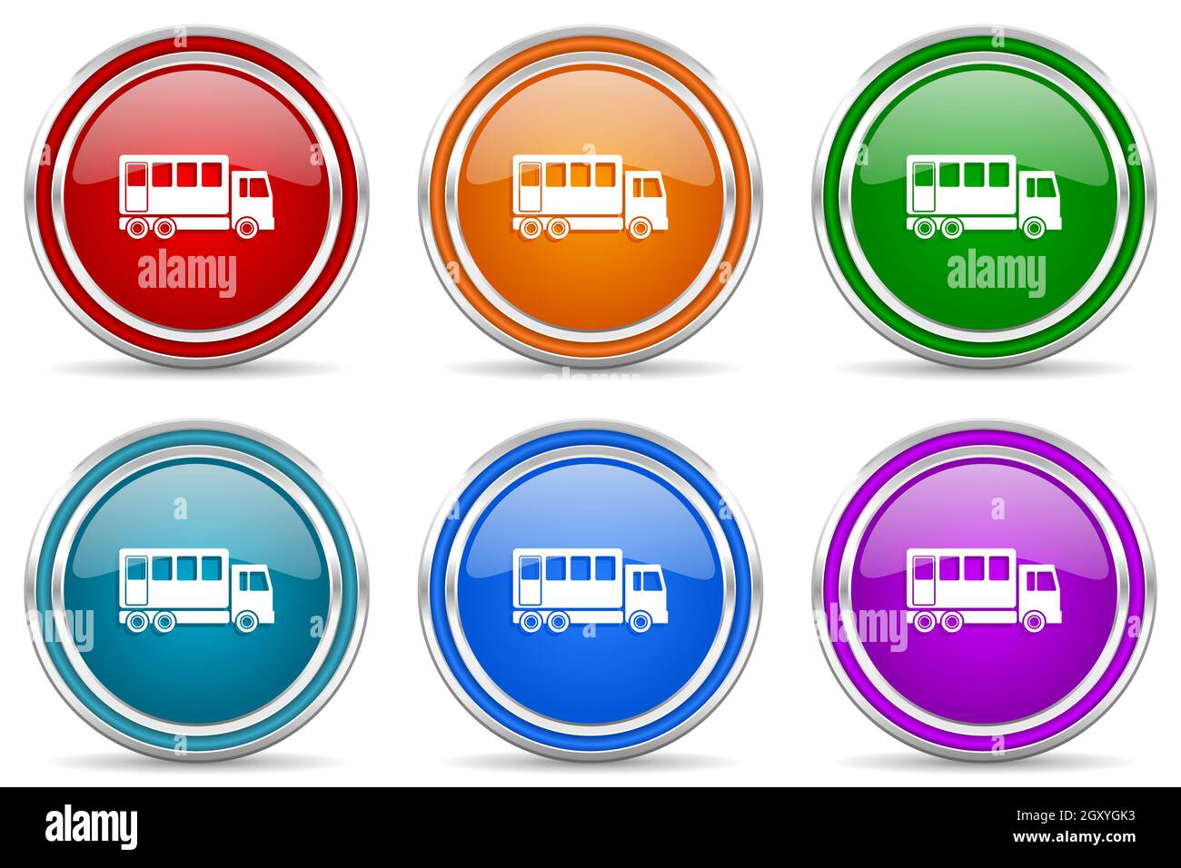 Modern Bus Transportation Cut Out Stock Images & Pictures - Alamy