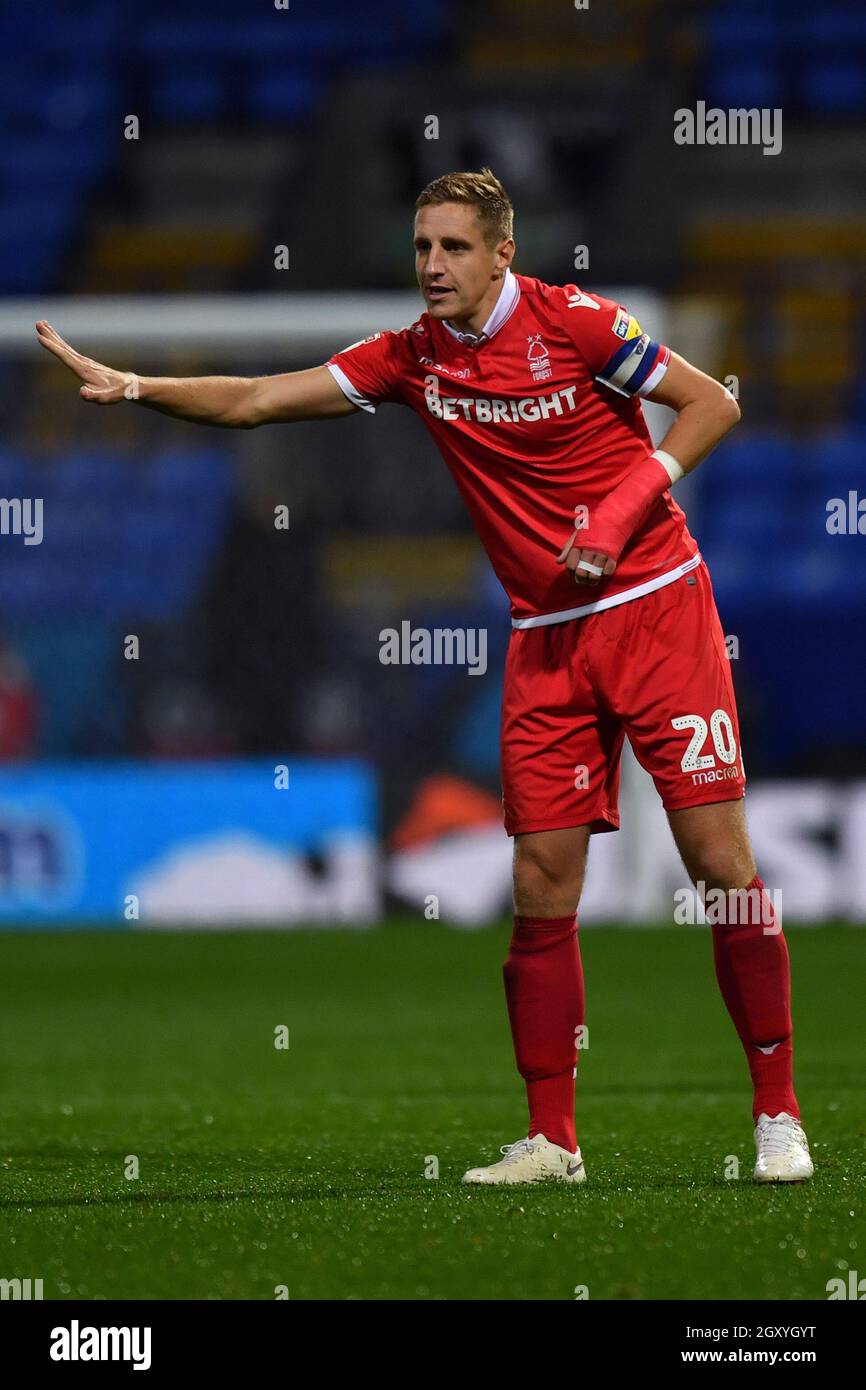 Nottingham Forest's captain Michael Dawson Stock Photo - Alamy