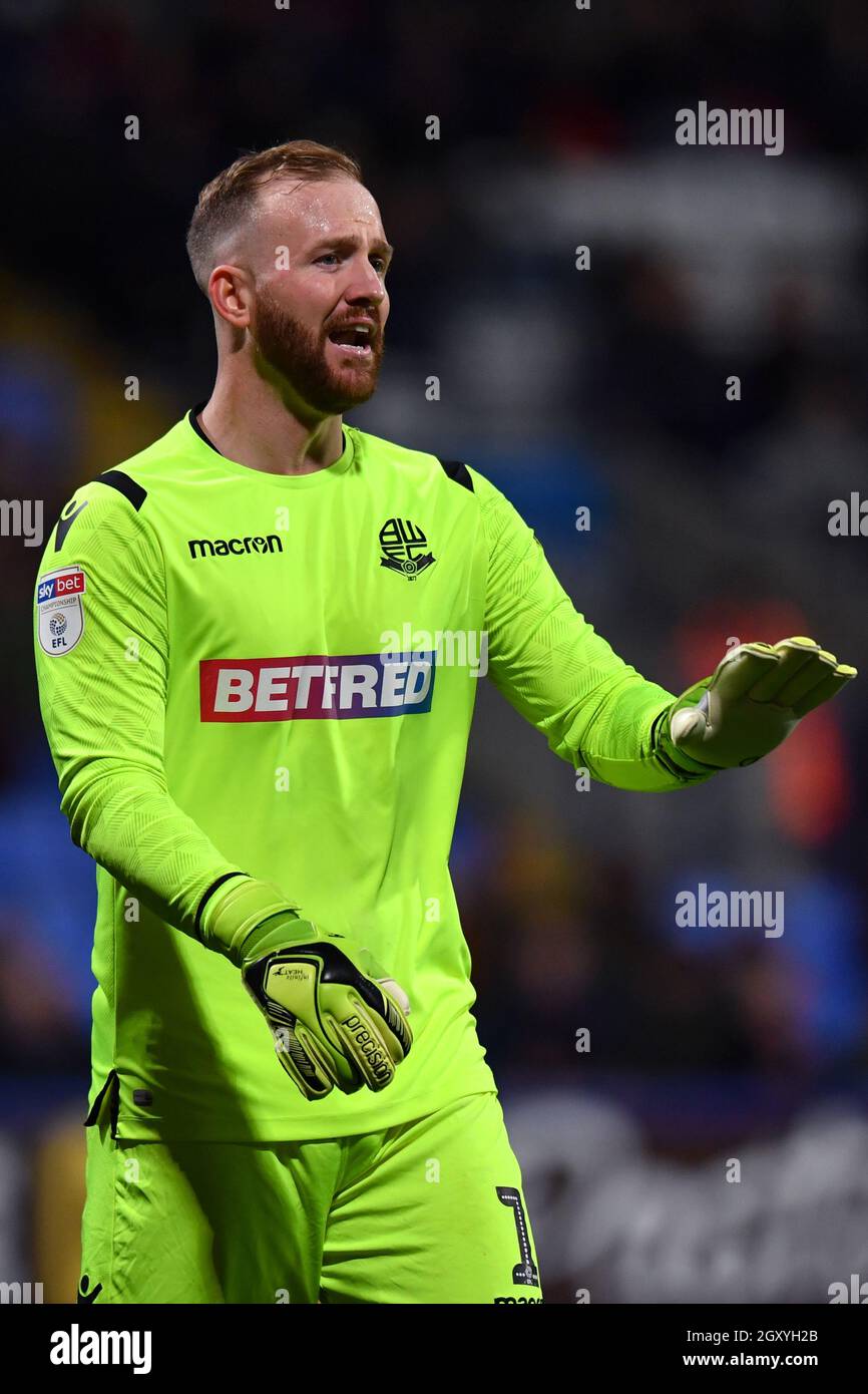 Bolton Wanderers goalkeeper Ben Alnwick Stock Photo - Alamy