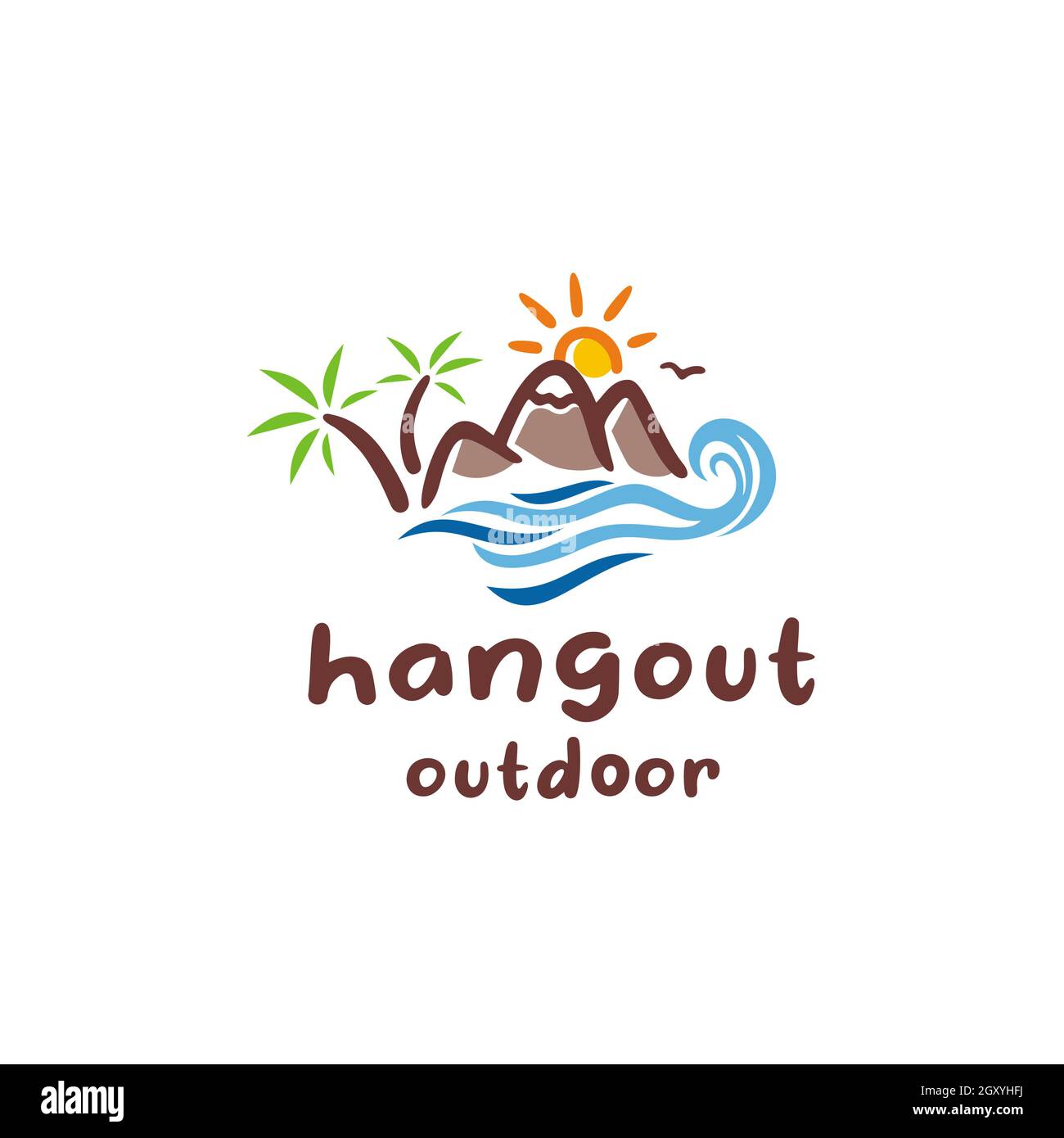 Island Logo Design