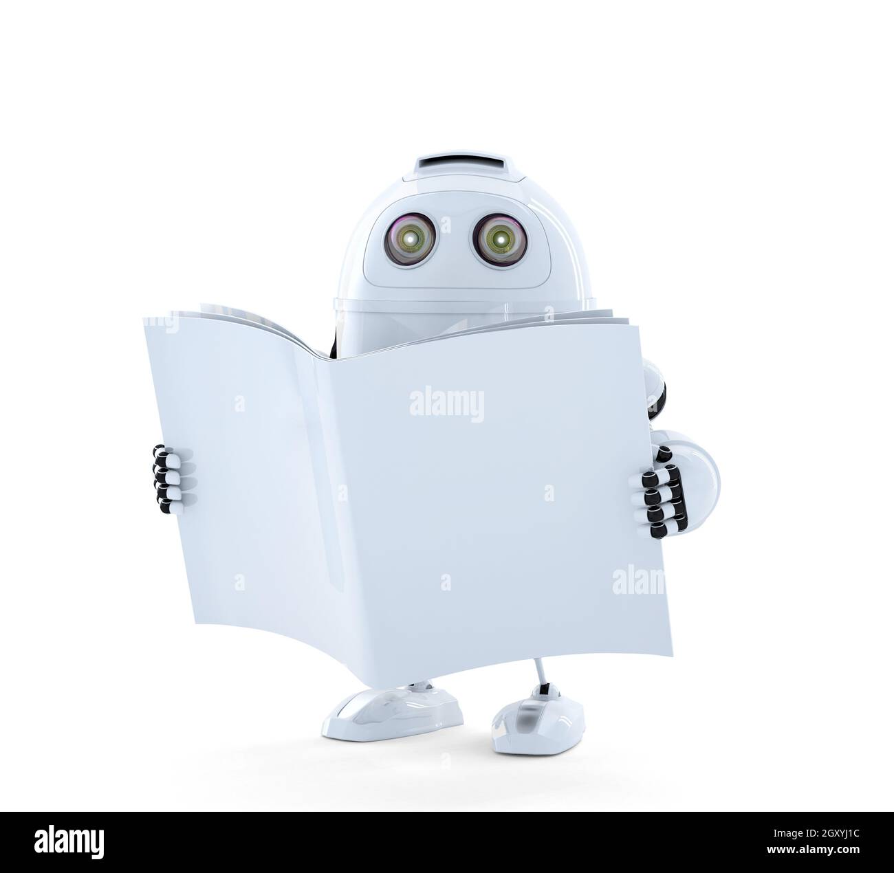 Android robot white blank hi-res stock photography and images - Alamy