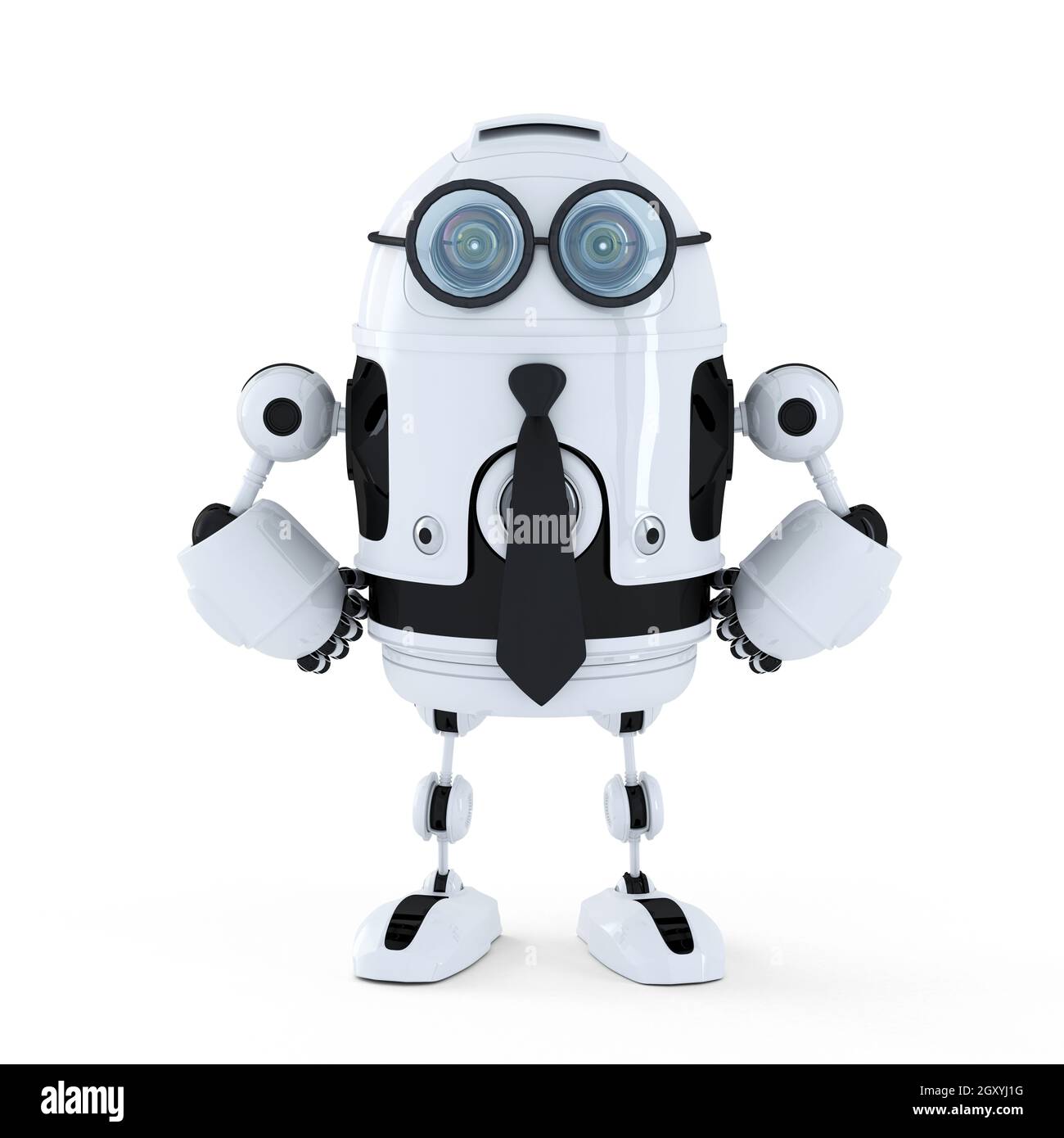 Android Robot. Isolated Stock Photo - Alamy