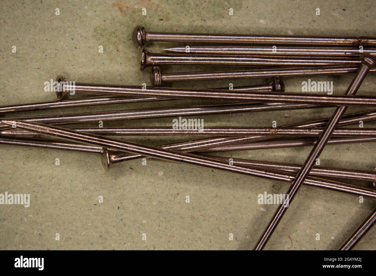 Pile of safety pins hi-res stock photography and images - Alamy