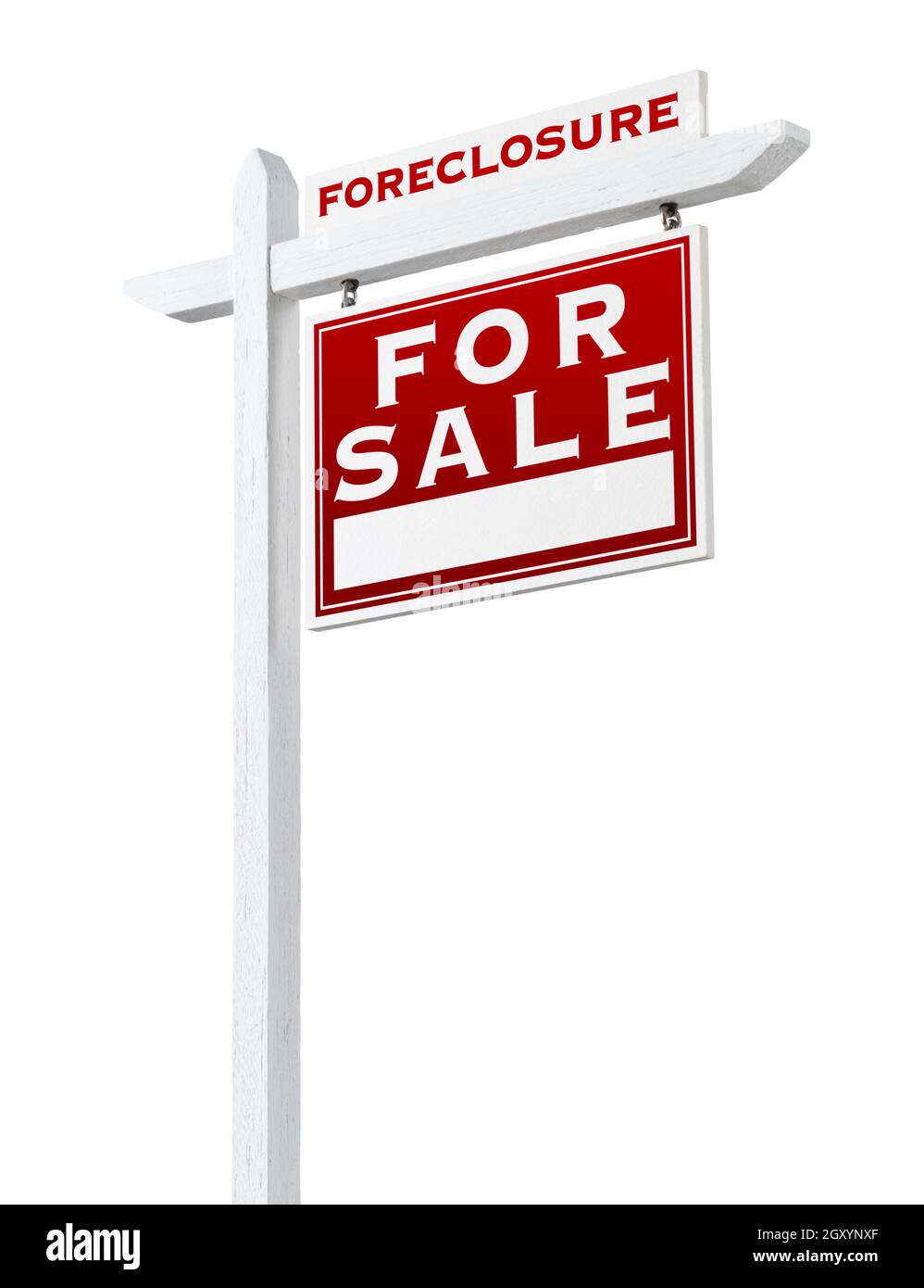 Foreclosed sign Cut Out Stock Images & Pictures - Alamy