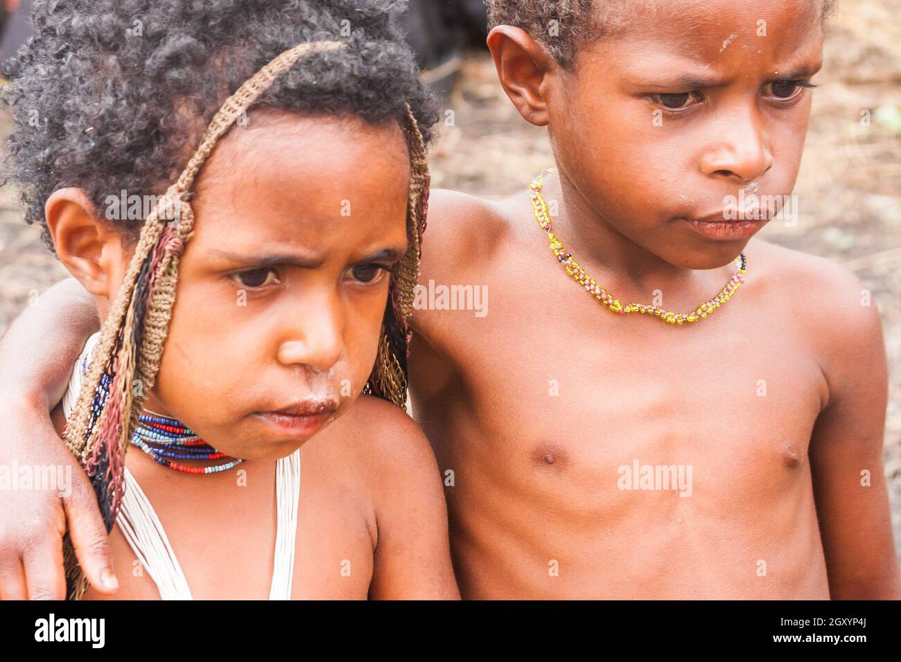 Native Children Papua New Guinea High Resolution Stock Photography and ...