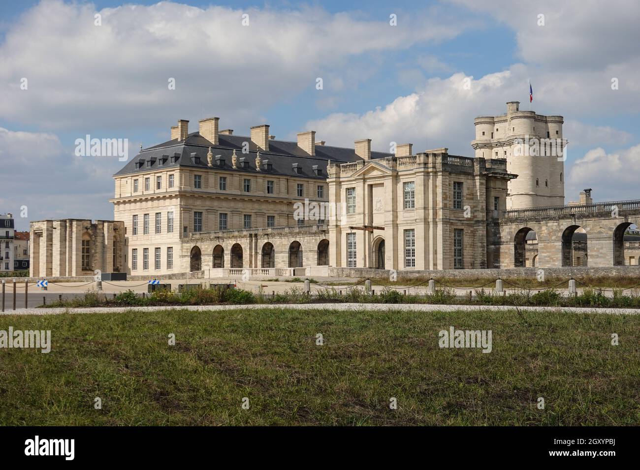 Chateau de Vincennes Stock Photo - Alamy