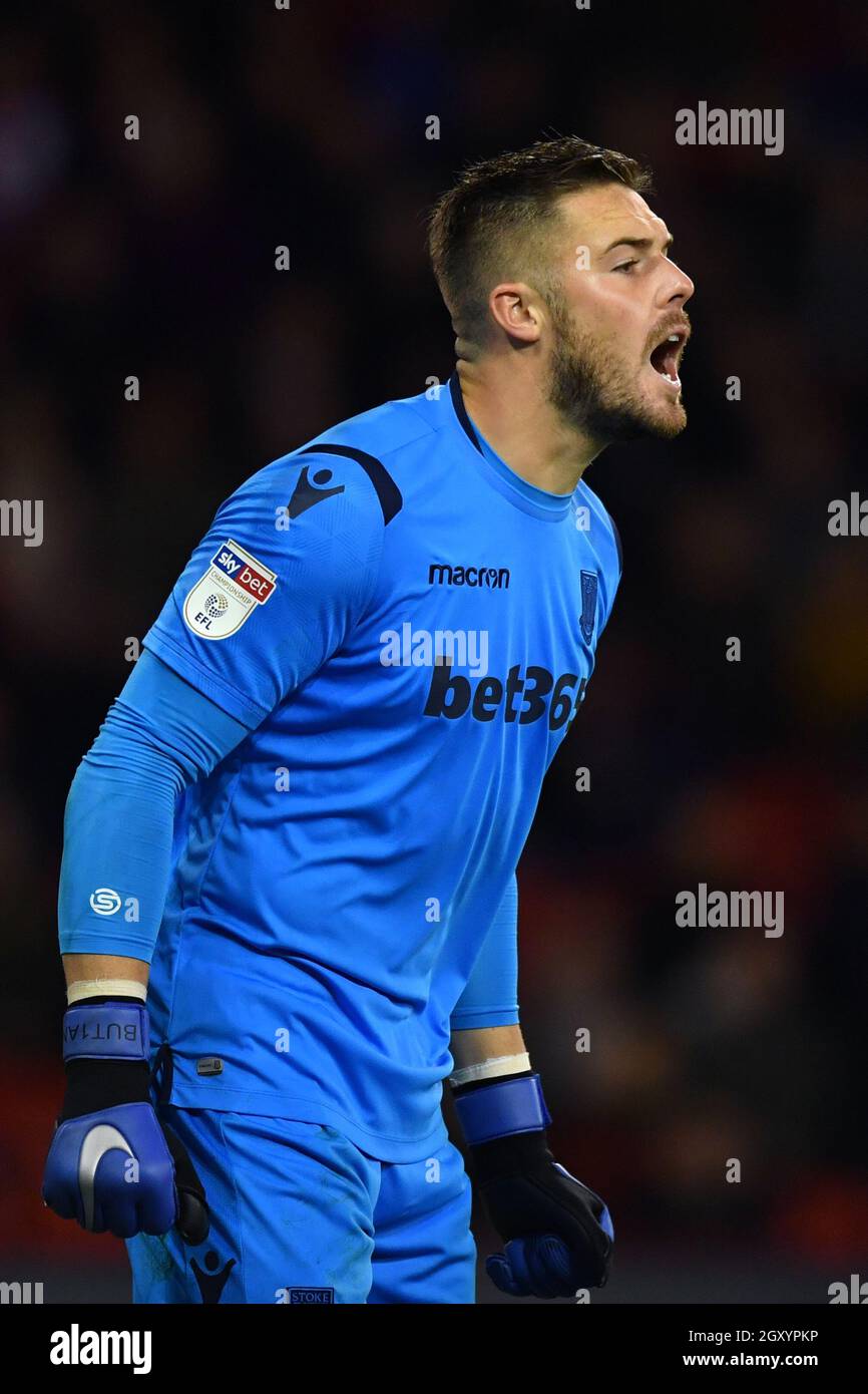 Jack butland stoke hi-res stock photography and images - Alamy