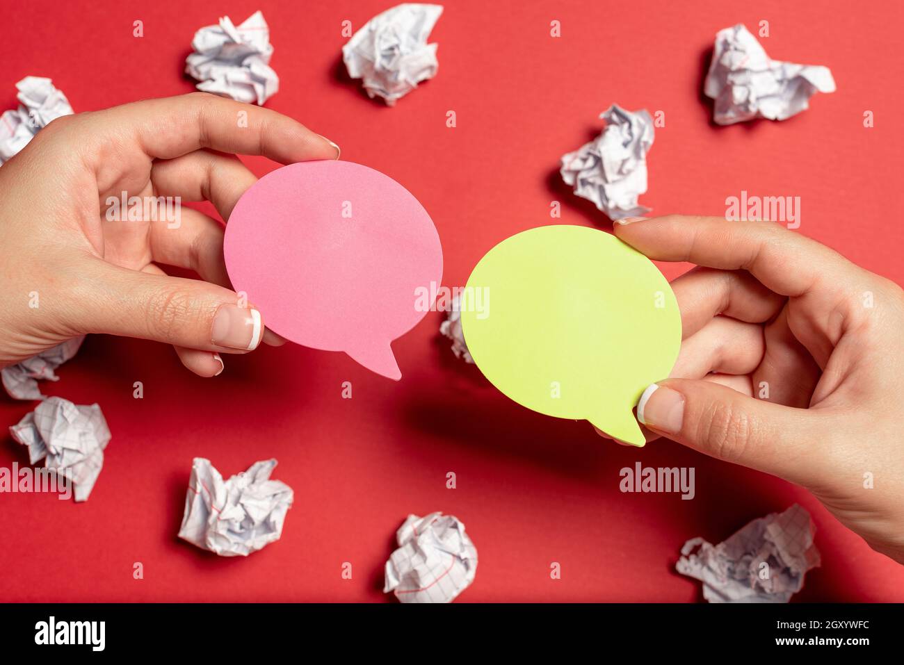 Brainstorming Problems And Solutions Asking Relevant Questions Stock ...