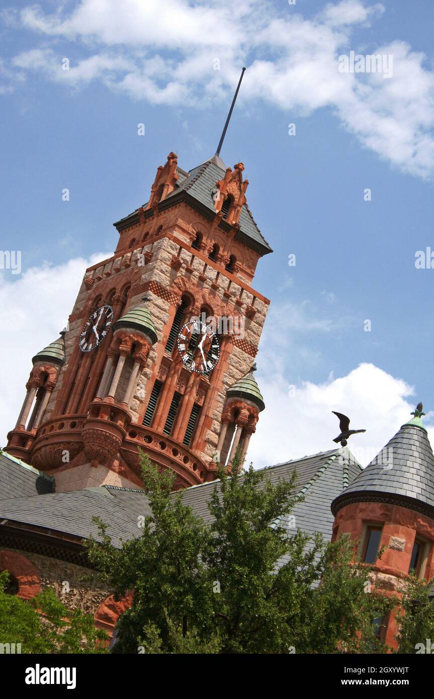 Ellis County Courthouse located in Waxahachie, Texas Stock Photo - Alamy