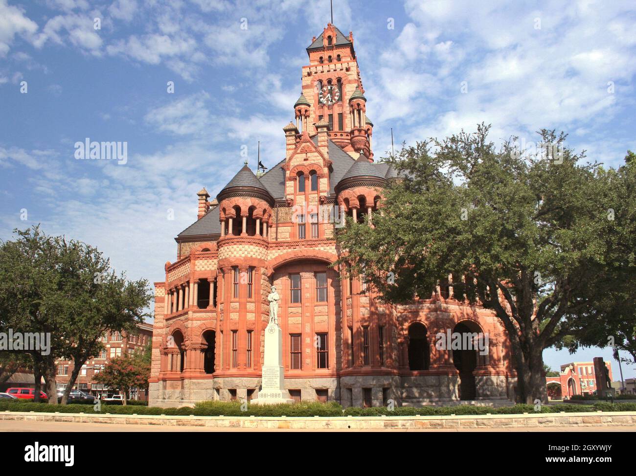 Ellis County Courthouse located in Waxahachie, Texas Stock Photo - Alamy