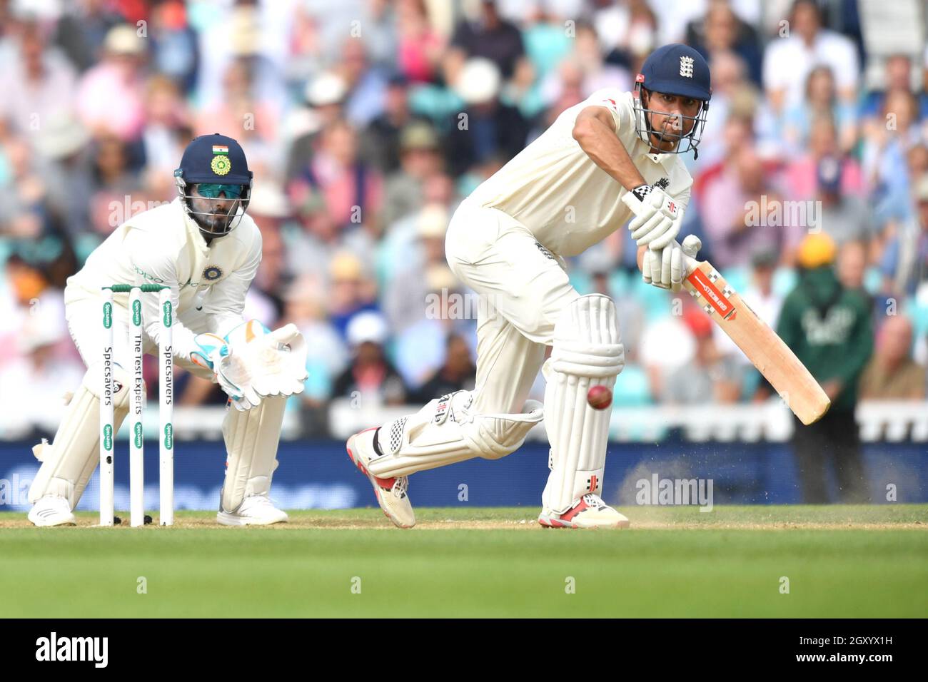 England’s Alastair Cook bats Stock Photo - Alamy
