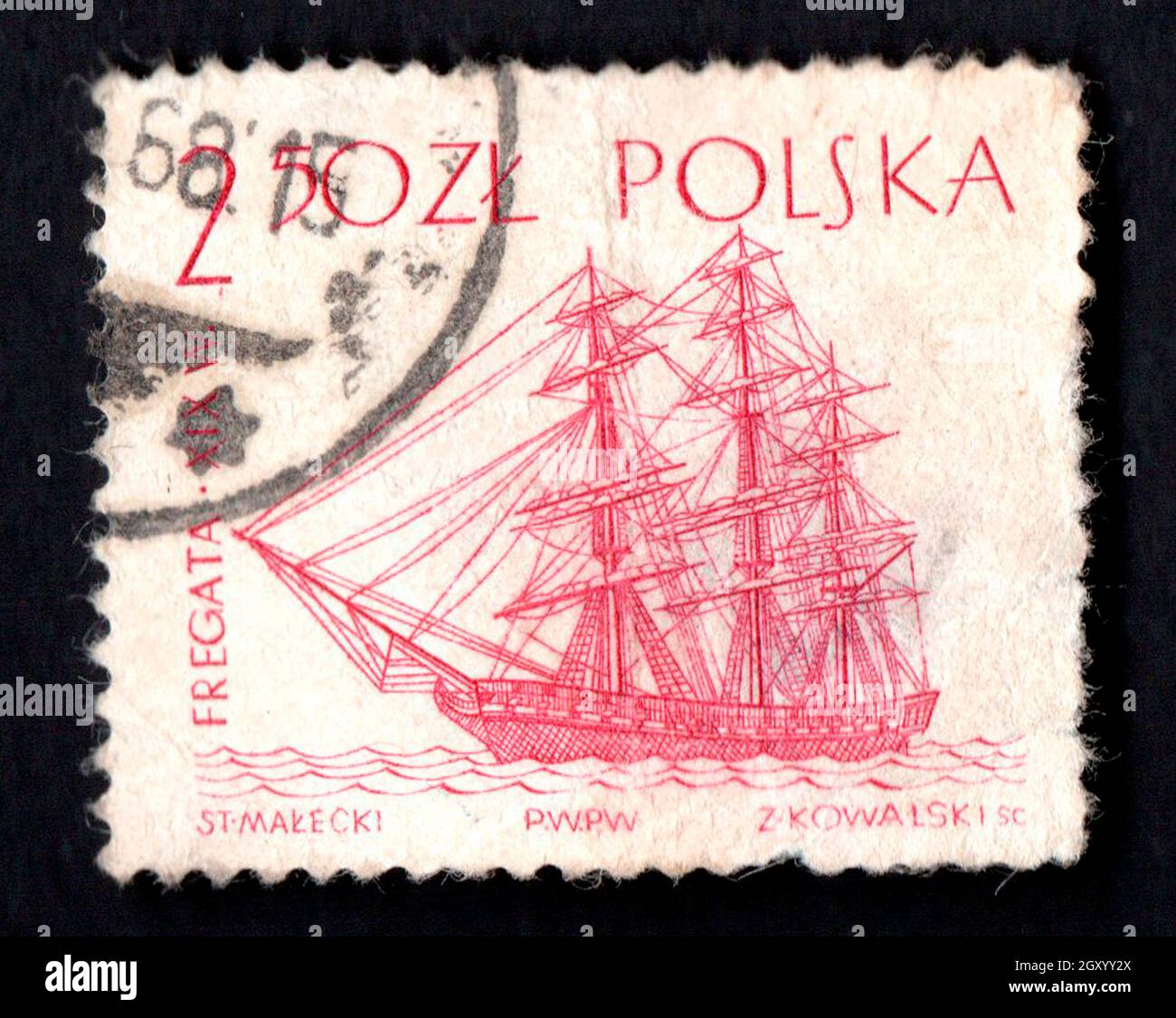 Postage Stamp Poland Polish High Resolution Stock Photography and ...