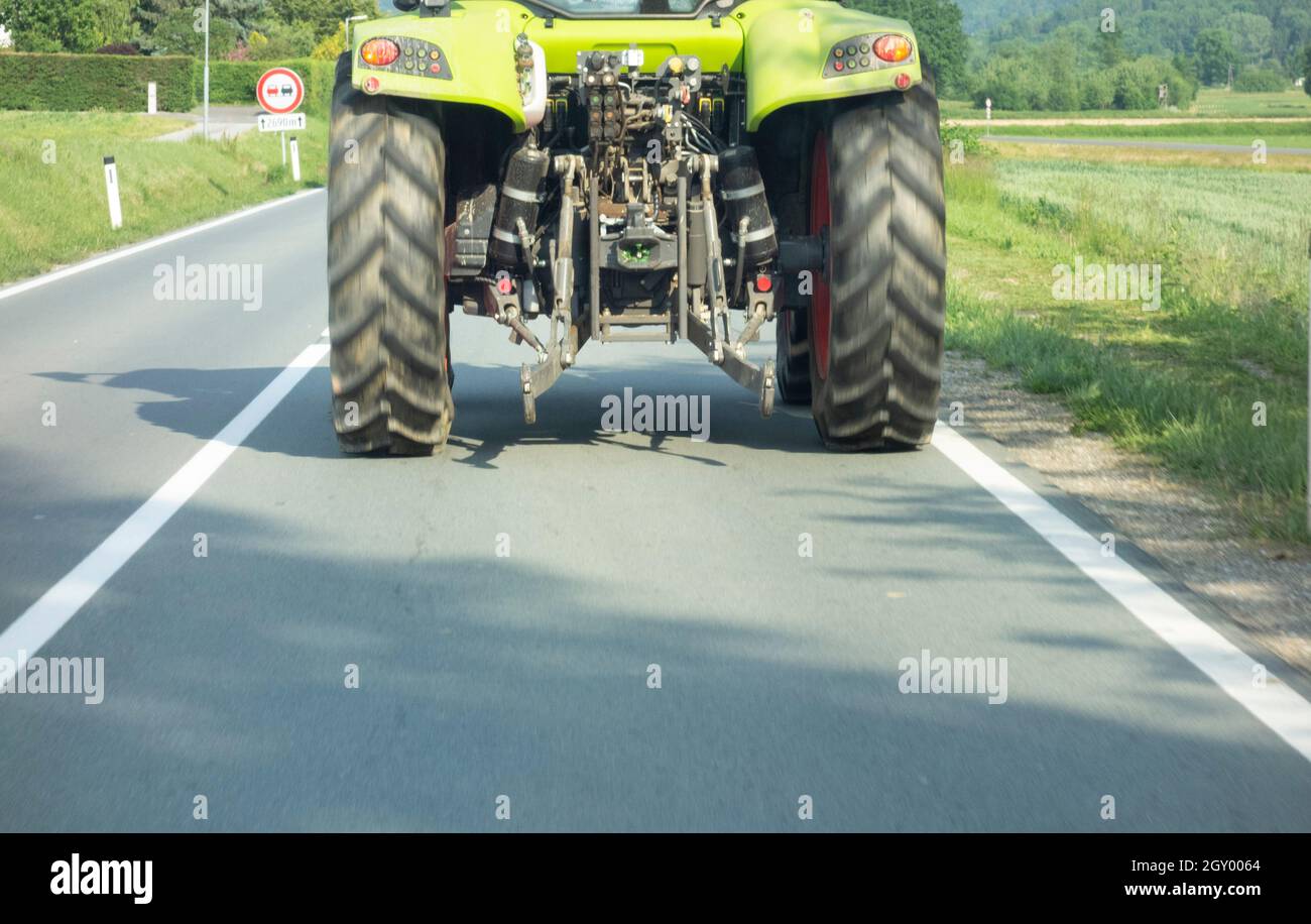 Tractors paths hi-res stock photography and images - Alamy