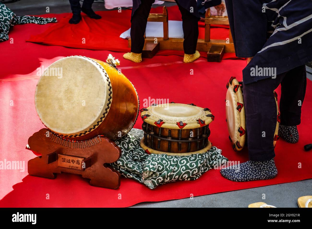 Image of Taiko Japanese festival. Shooting Location: Tokyo metropolitan ...