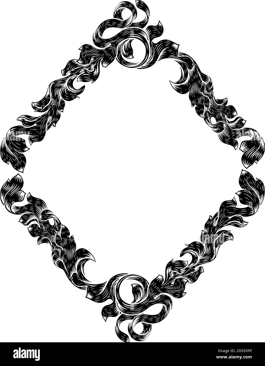 Filigree Pattern Border