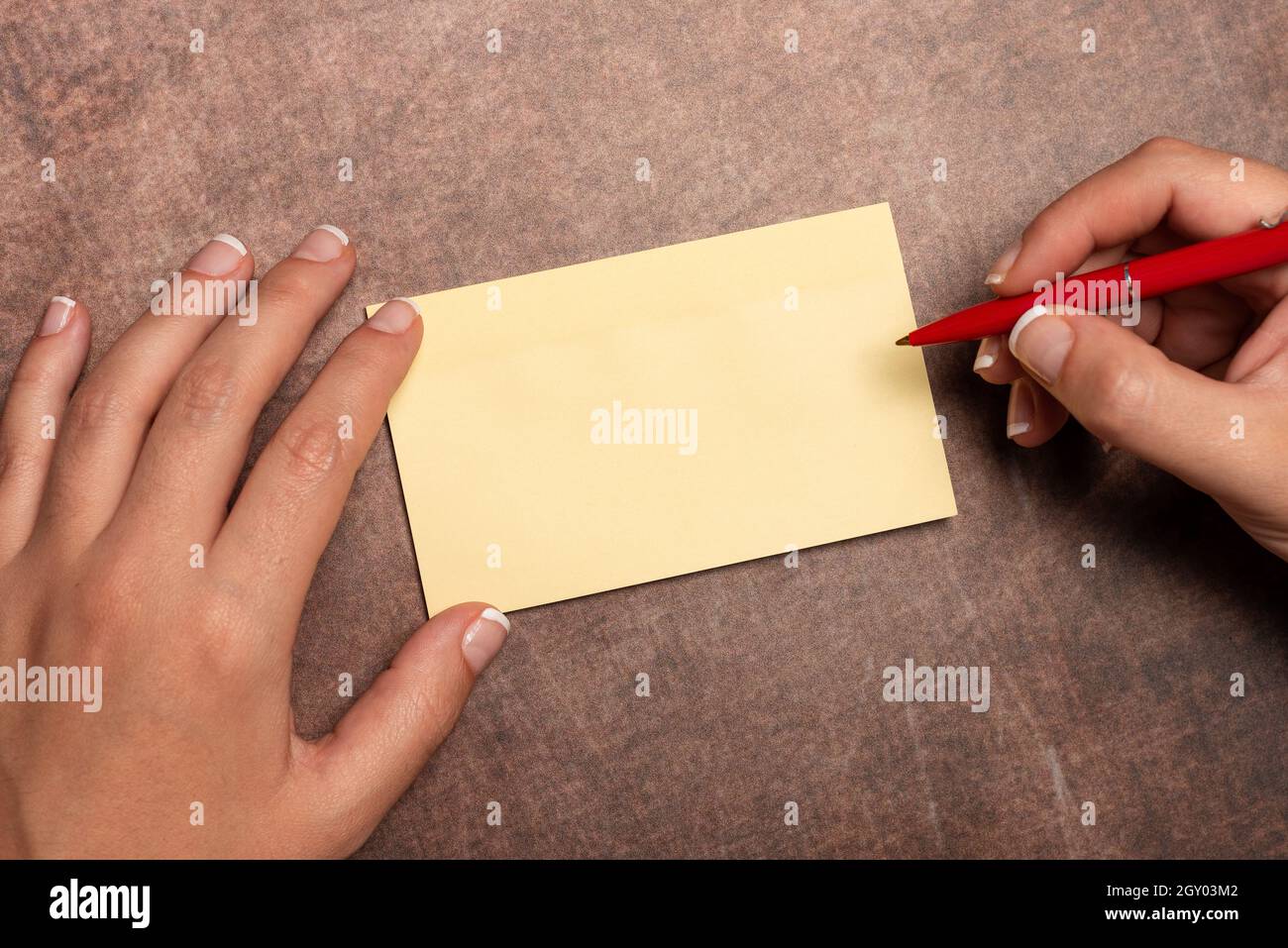 Writing Important Notes Drawing New Design Composing Letter Ideas Stock ...