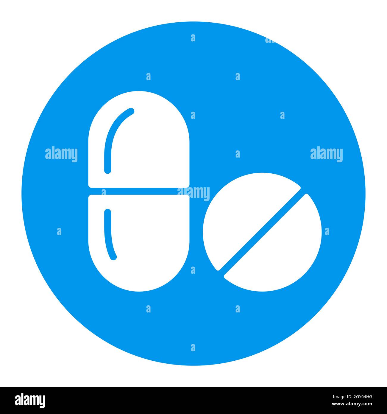 Tablets and pill vector white glyph icon. Medicine and healthcare ...