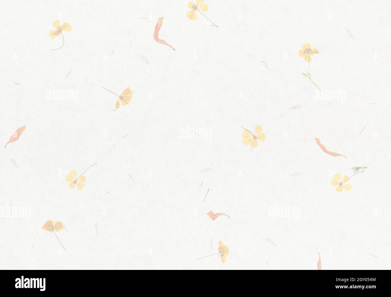 Handmade flower petal paper texture background Stock Photo - Alamy
