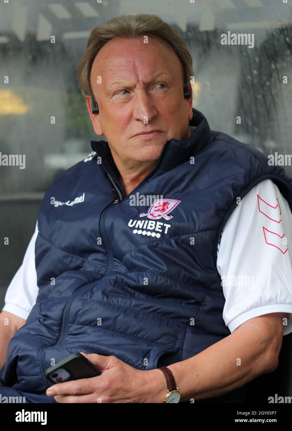 NEIL WARNOCK, MIDDLESBROUGH FC MANAGER, 2021 Stock Photo - Alamy