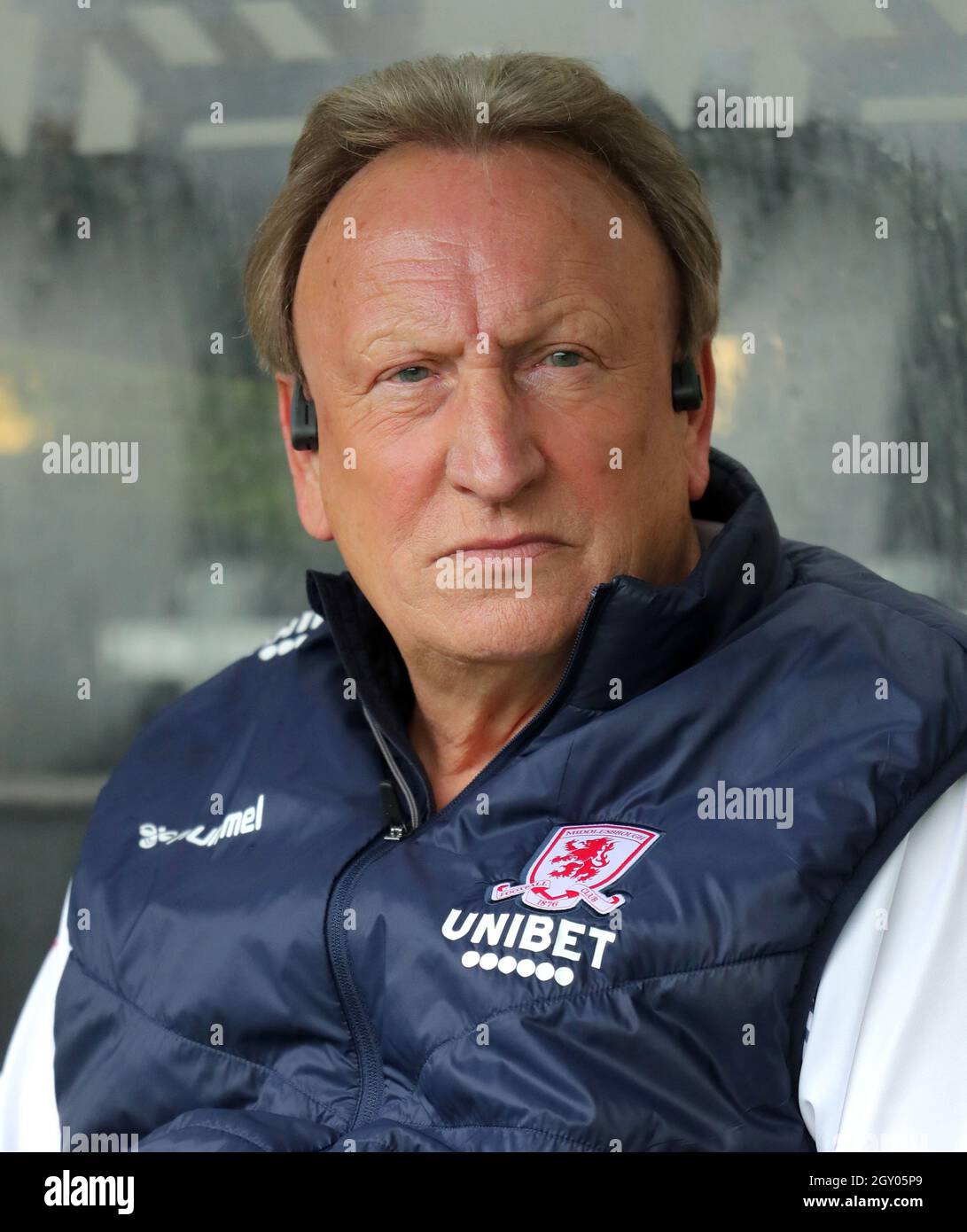 NEIL WARNOCK, MIDDLESBROUGH FC MANAGER, 2021 Stock Photo - Alamy
