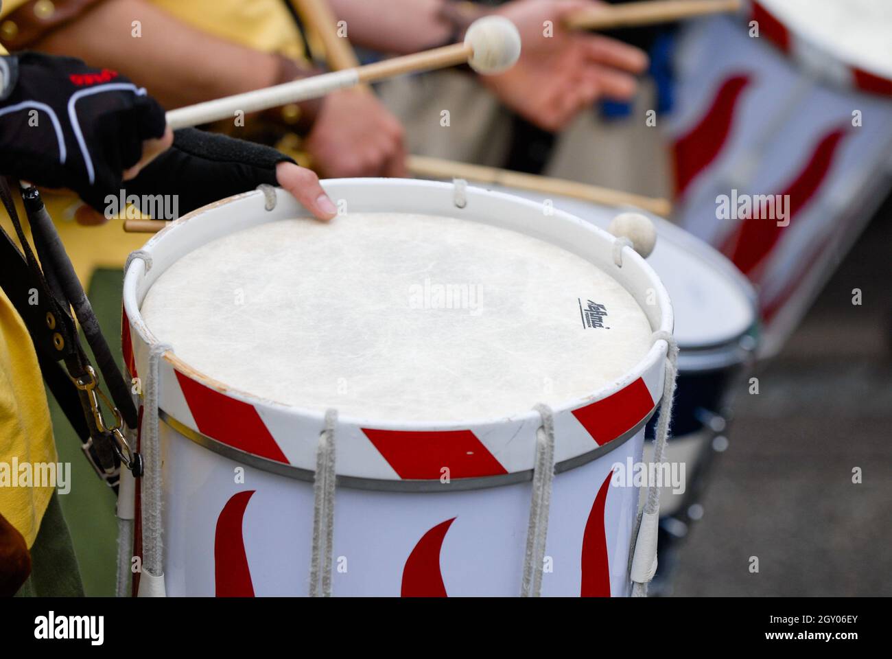 Band german germany drums percussion hi-res stock photography and ...