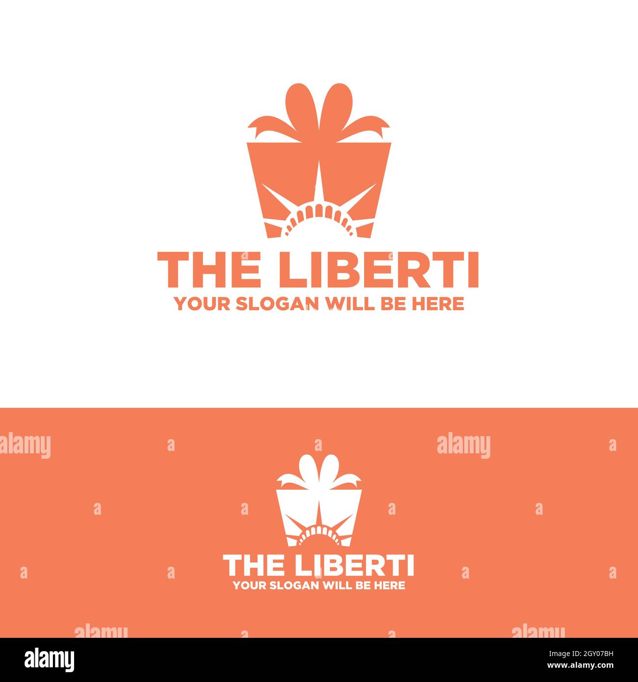 Statue of liberty usa vector logo hi-res stock photography and images ...