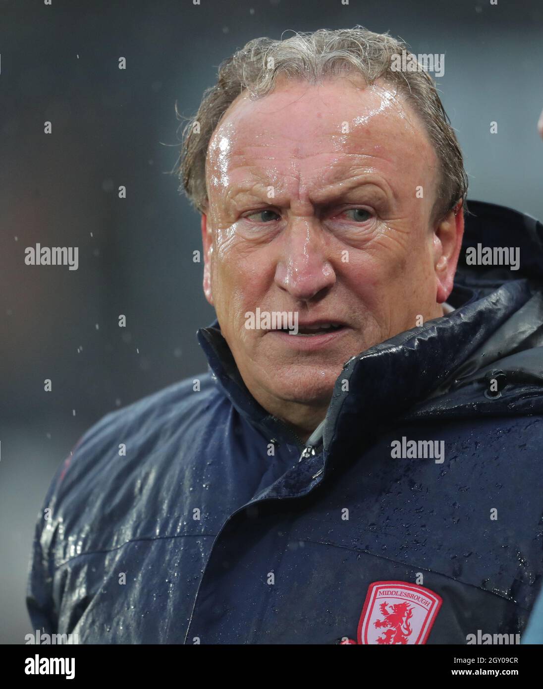 NEIL WARNOCK, MIDDLESBROUGH FC MANAGER, 2021 Stock Photo - Alamy