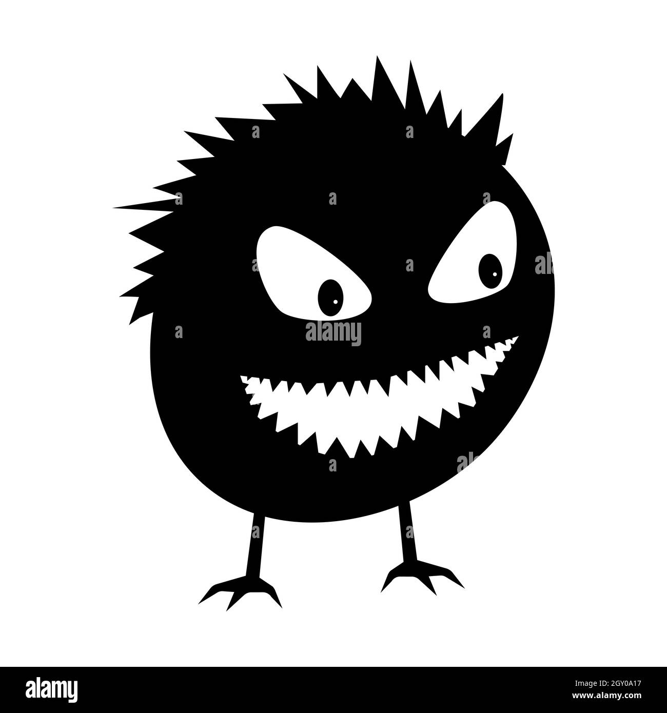 Big sharp teeth Black and White Stock Photos & Images - Alamy