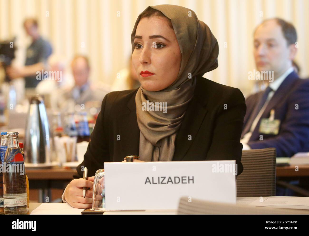 06 October 2021, Berlin: Farzaneh Alizadeh, who fled Afghanistan 21 ...