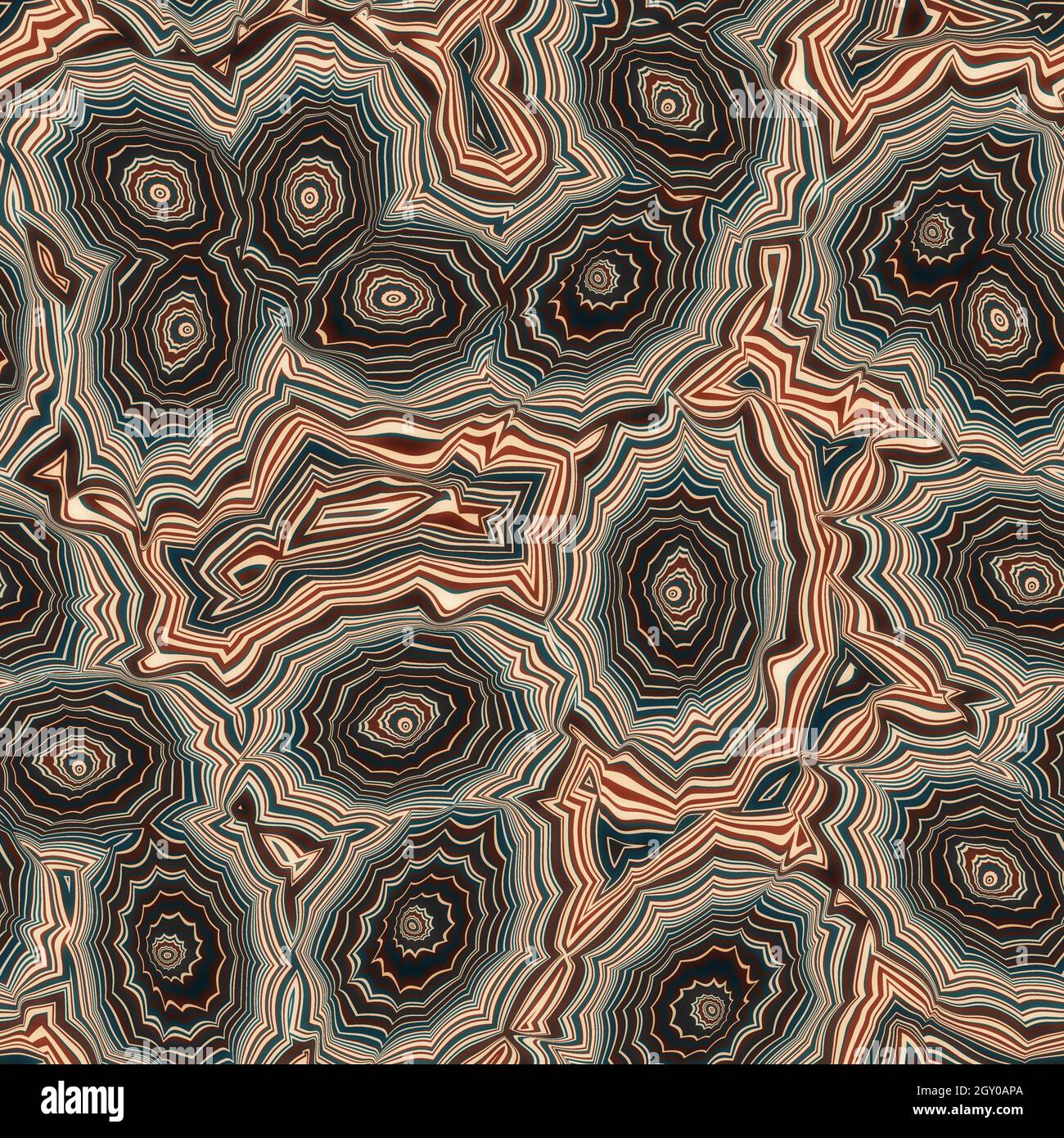 Seamless banded agate geode marble rock surface pattern design for ...