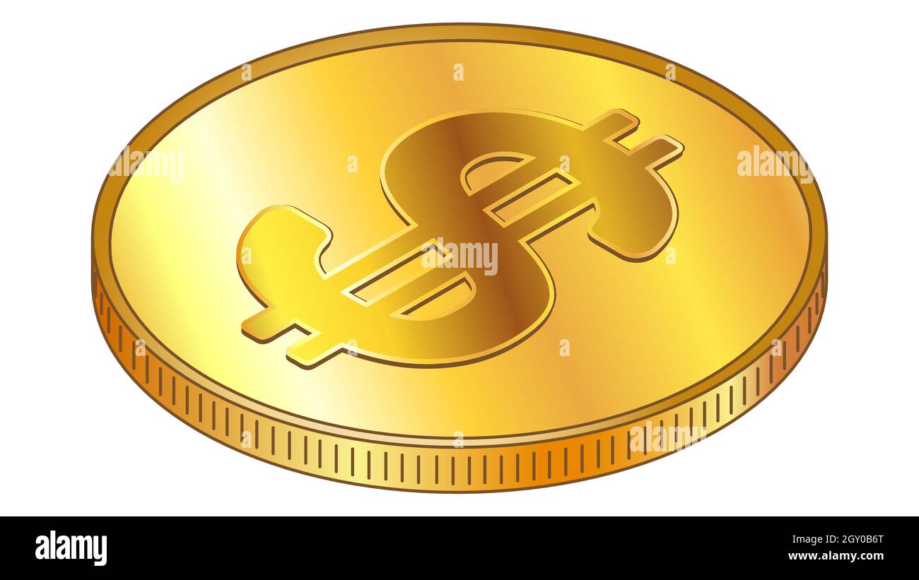 gold-coin-dollar-usd-in-isometric-top-view-isolated-on-white-vector