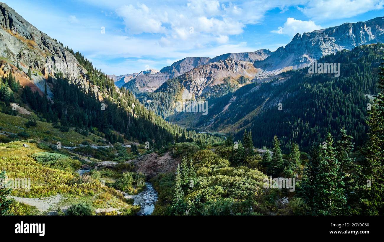 Aerial forest in rocky mountains hi-res stock photography and images ...