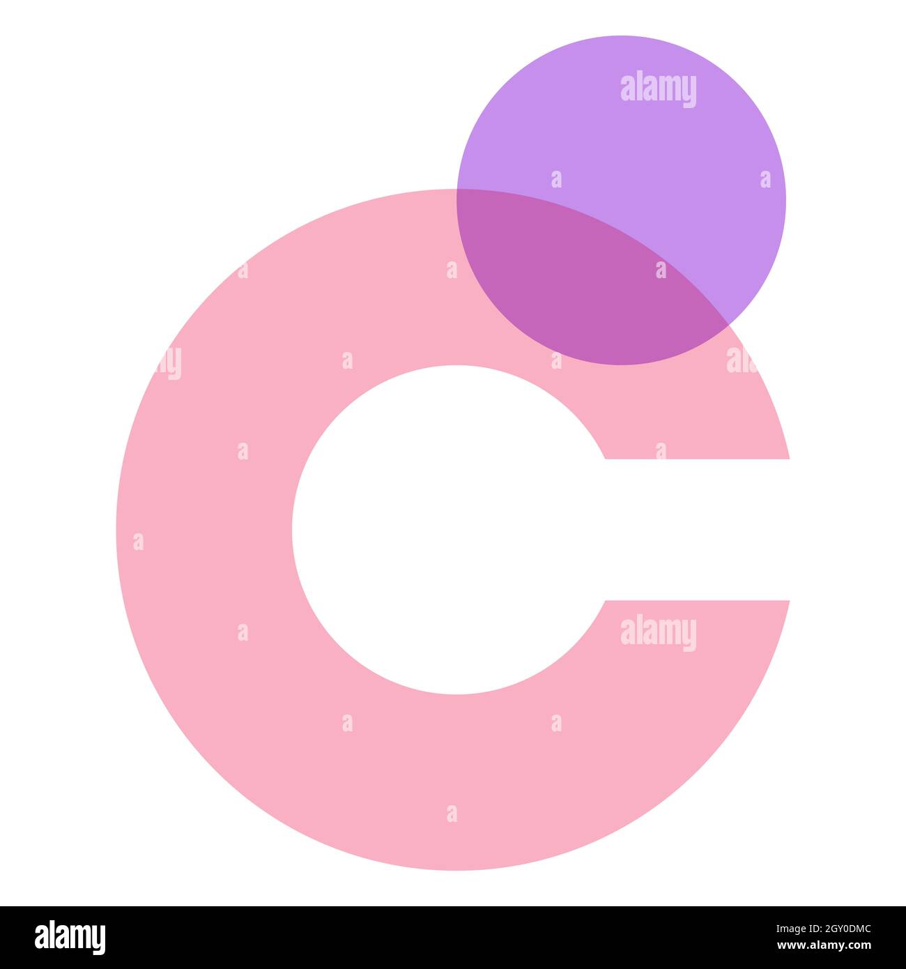 Chromia CHR token symbol of the DeFi project cryptocurrency logo ...