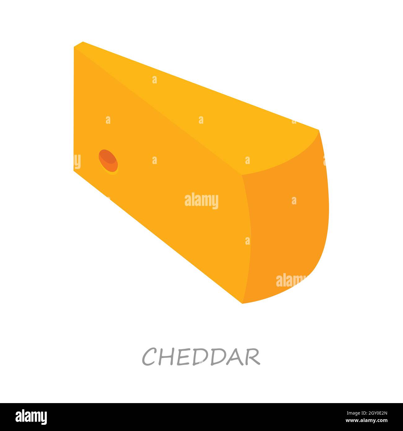 Wedge piece of tasty yellow cheddar cheese isolated on white background ...