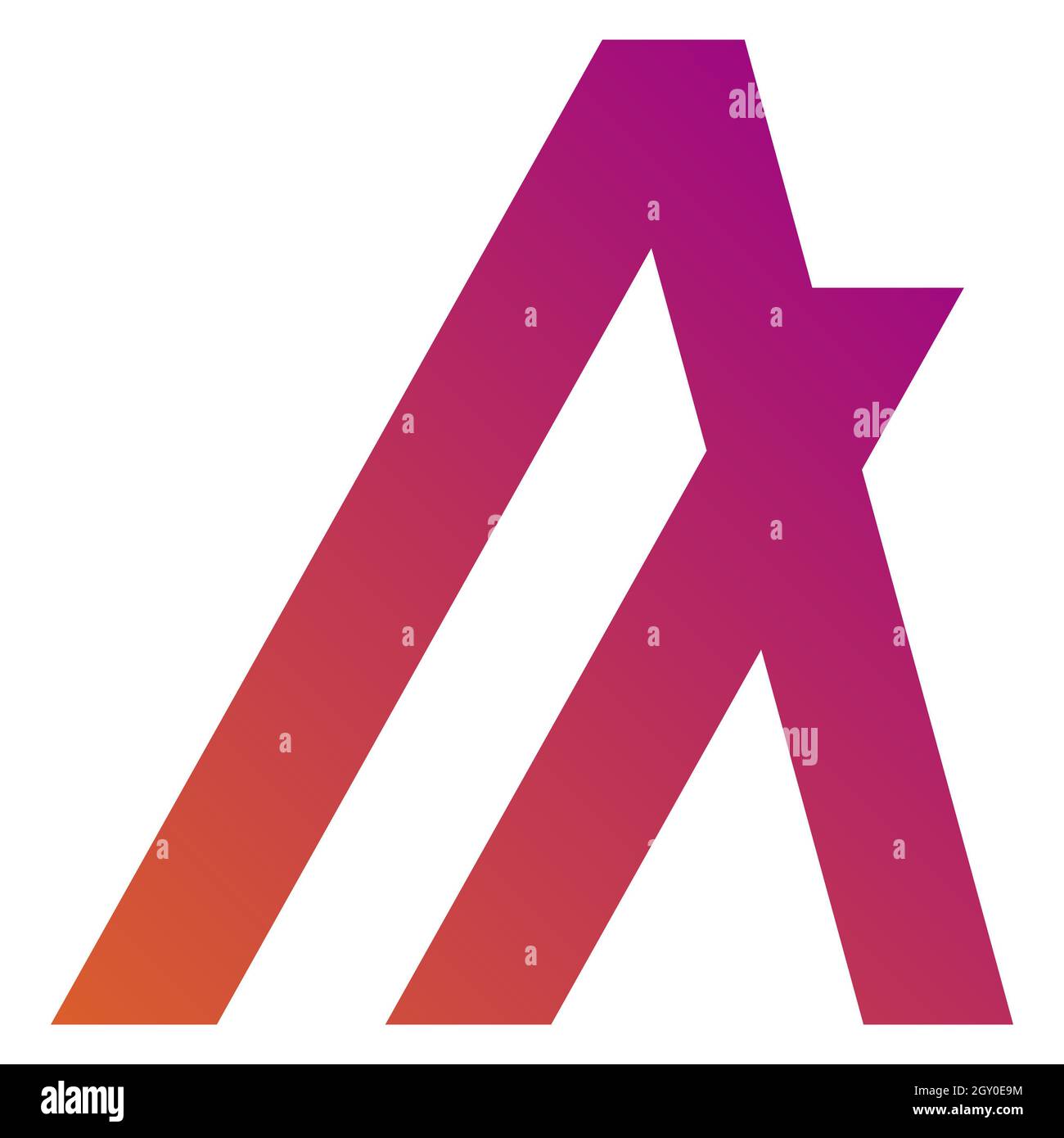 Algorand ALGO token symbol cryptocurrency logo coin icon isolated on ...