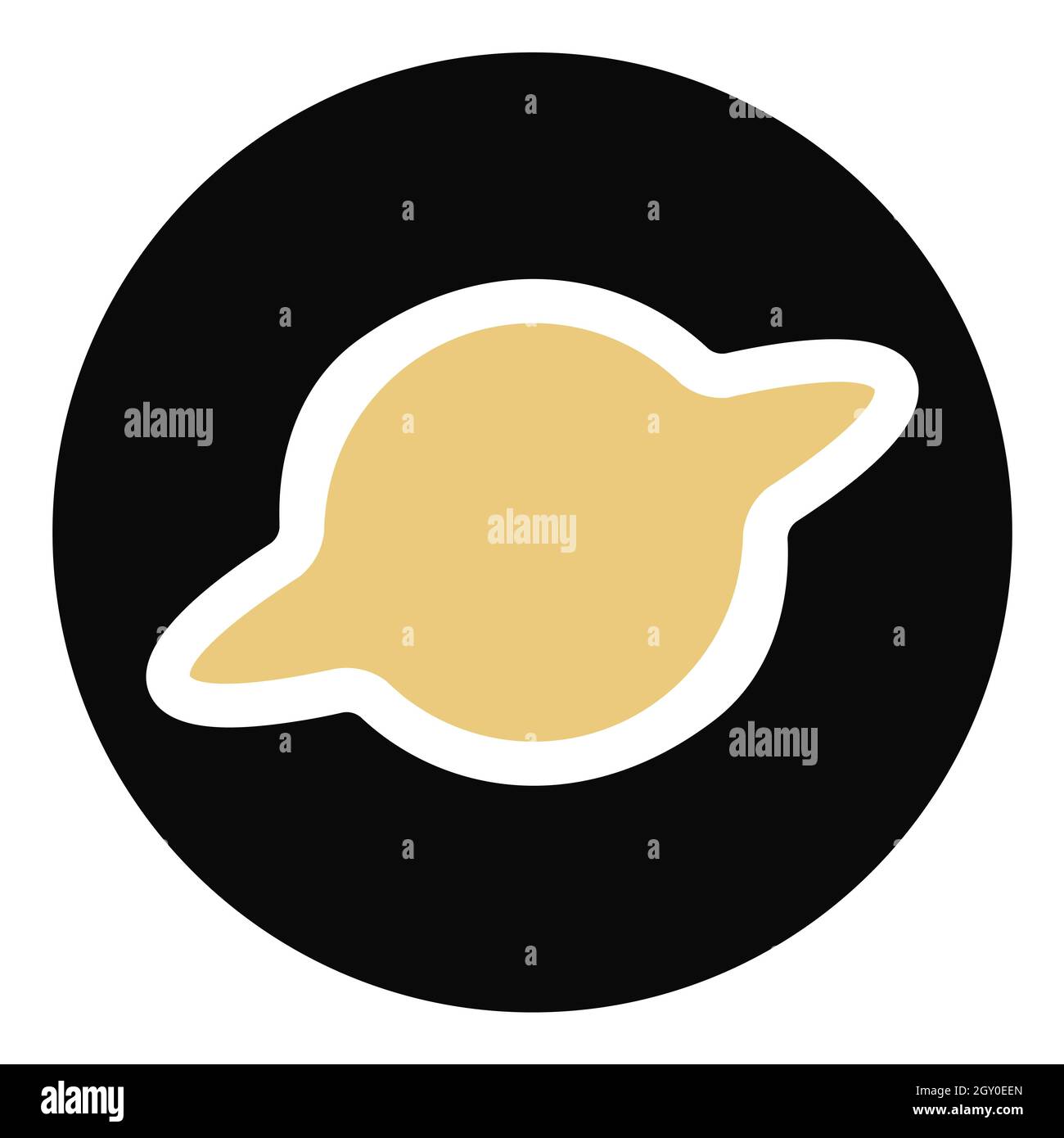 Alien Worlds token symbol cryptocurrency logo in circle, coin icon ...