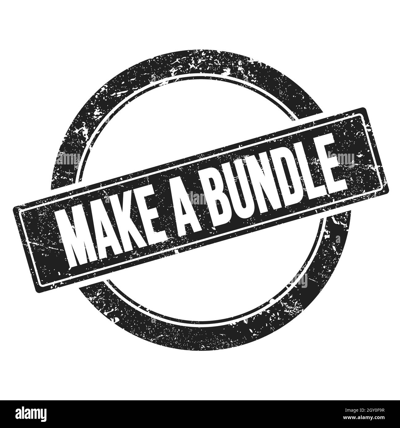 Bundle text on black Cut Out Stock Images & Pictures - Alamy