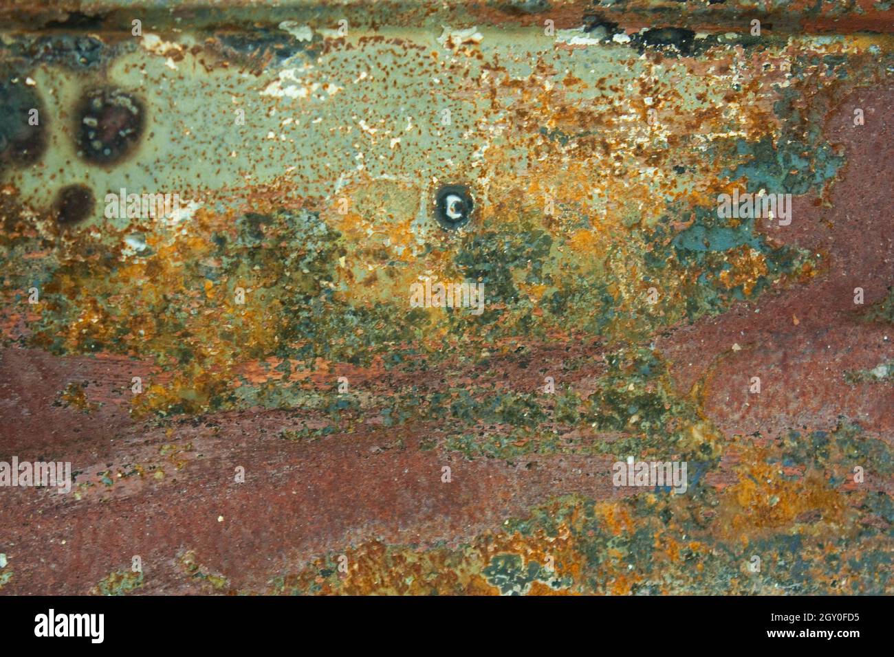 Textured rough rust background with pits Stock Photo - Alamy