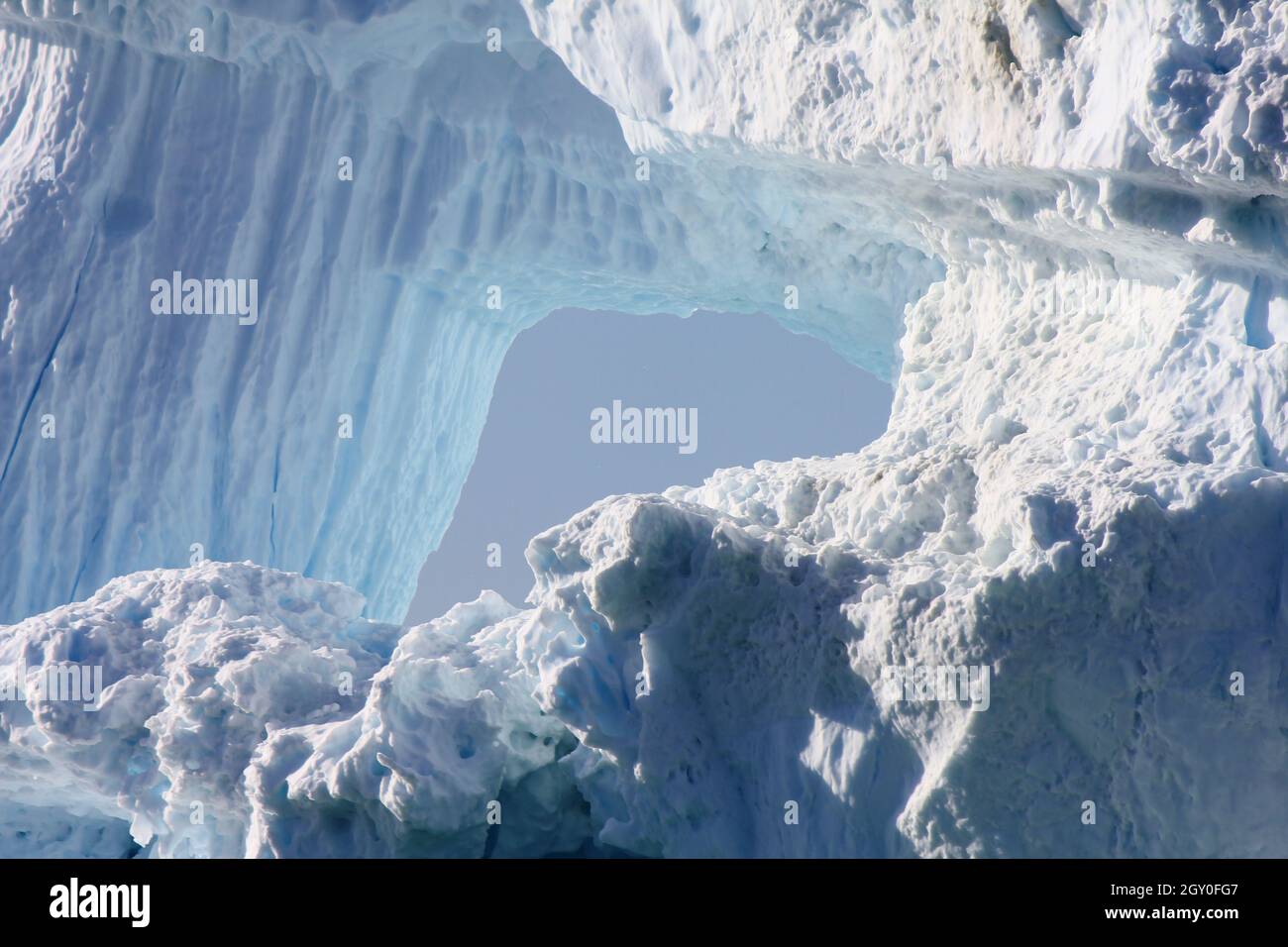 Amazing iceberg scenery in Disko Bay Stock Photo - Alamy