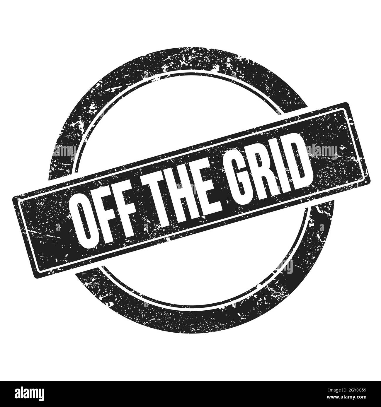 Off the grid stamp hi-res stock photography and images - Alamy