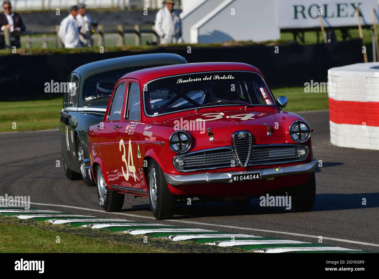 Emanuele Pirro, Richard Meaden, Alfa Romeo Giulietta Ti, St Mary’s ...