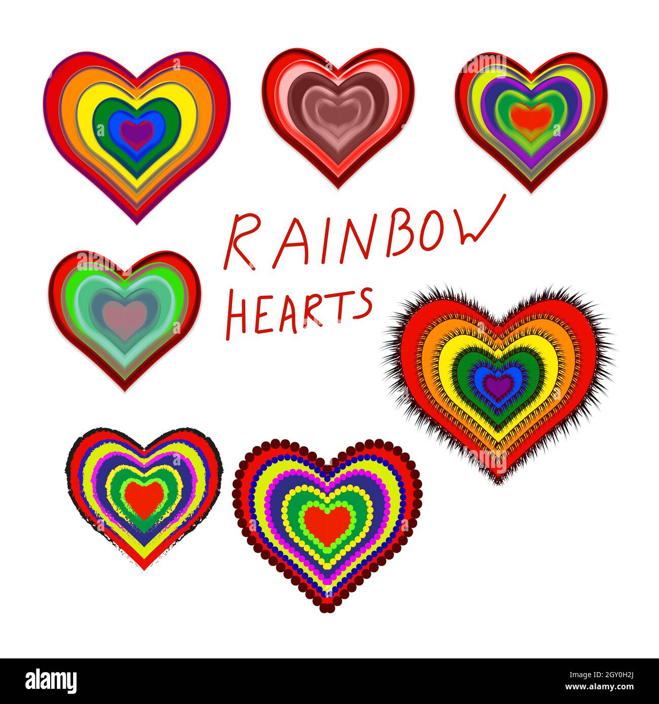Lgbt vector set Cut Out Stock Images & Pictures - Alamy